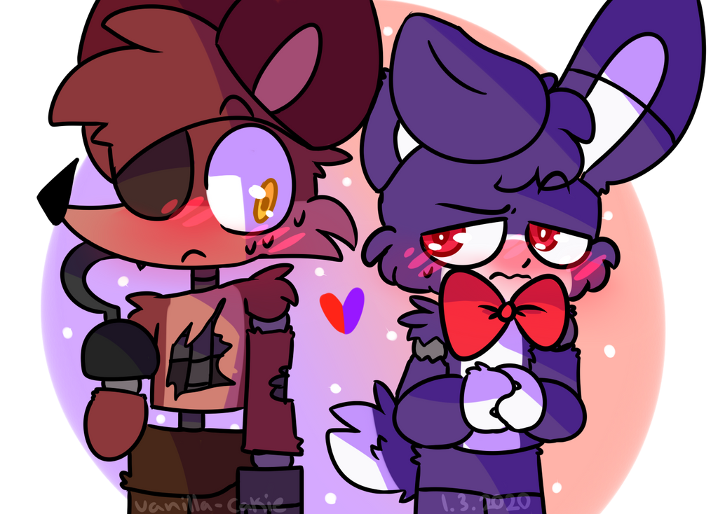 Bonnie X Foxy By Endercree On Deviantart