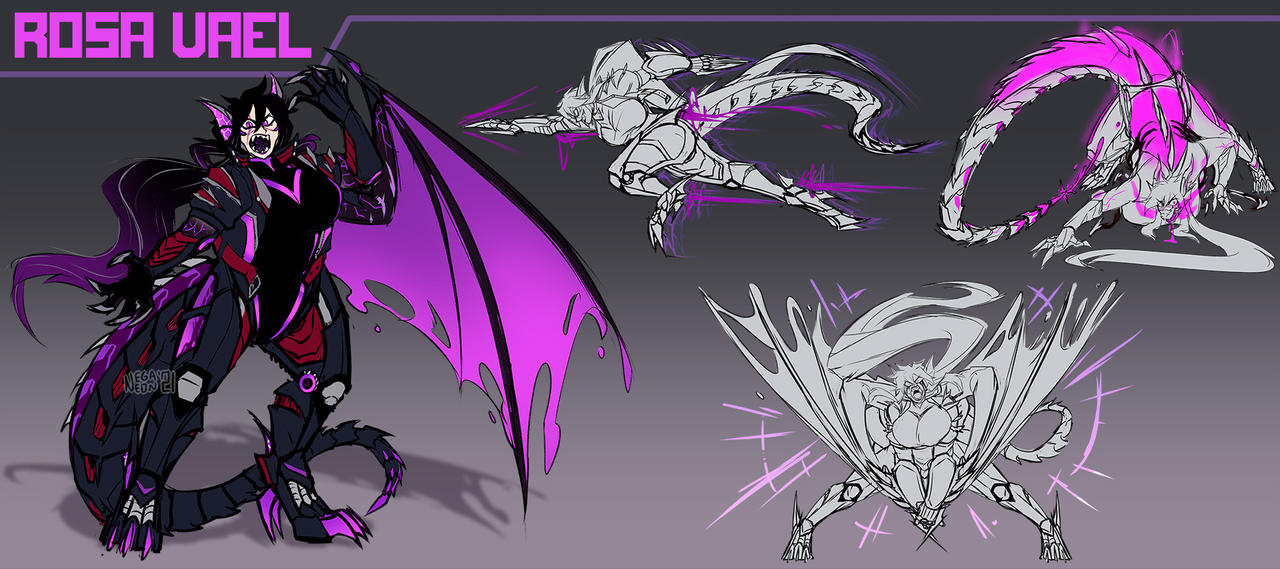 Custom CM: Rosa Vael by NegaNeon on DeviantArt Custom CM: Rosa Vael by NegaNeon on DeviantArt