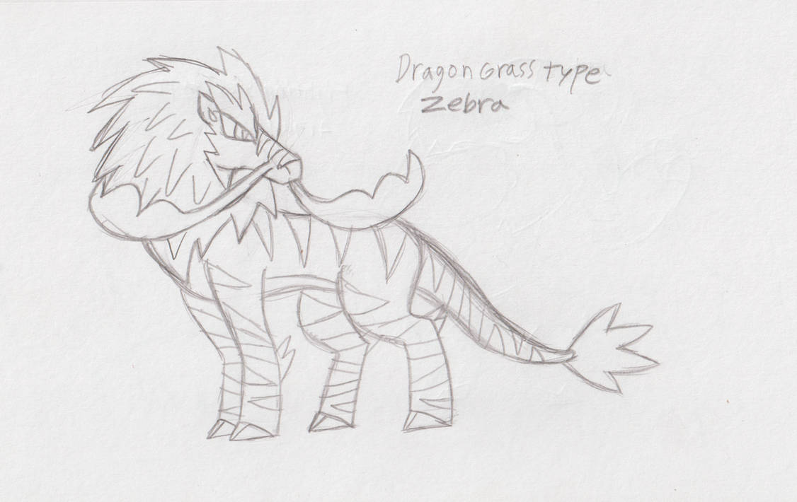 Fakemon Zebra By Qtcomics On Deviantart
