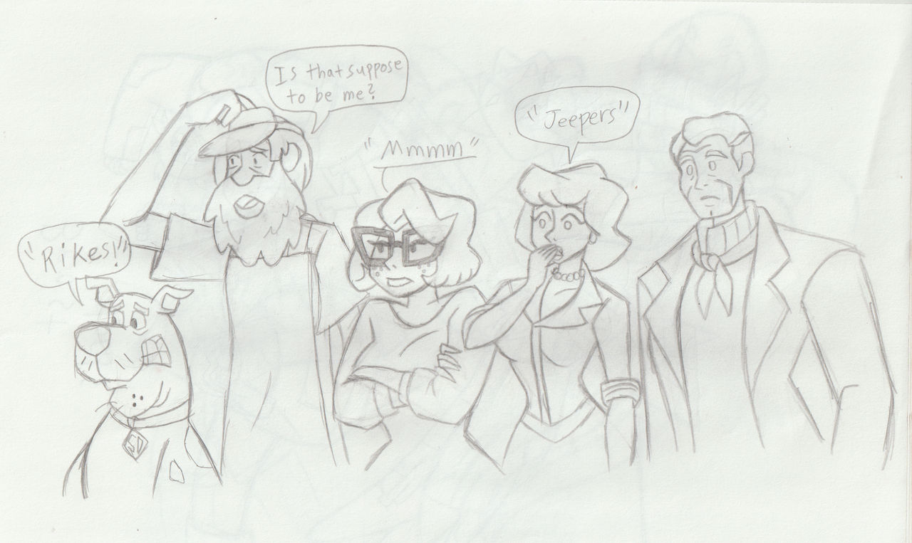 The New Scooby Doo Adventures Velma Reaction By Qtcomics On Deviantart