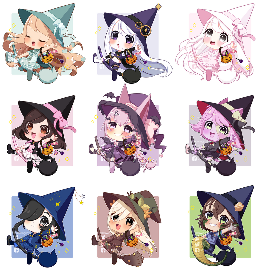 C: Little Witch YCH Batch by bianqiart on DeviantArt C: Little Witch YCH Batch by bianqiart on DeviantArt