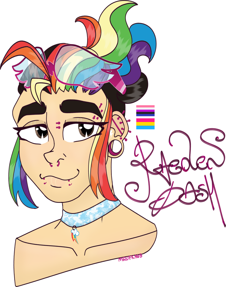 Raeden Dash Rainbow Dash Human Version By Mrufka69 On Deviantart