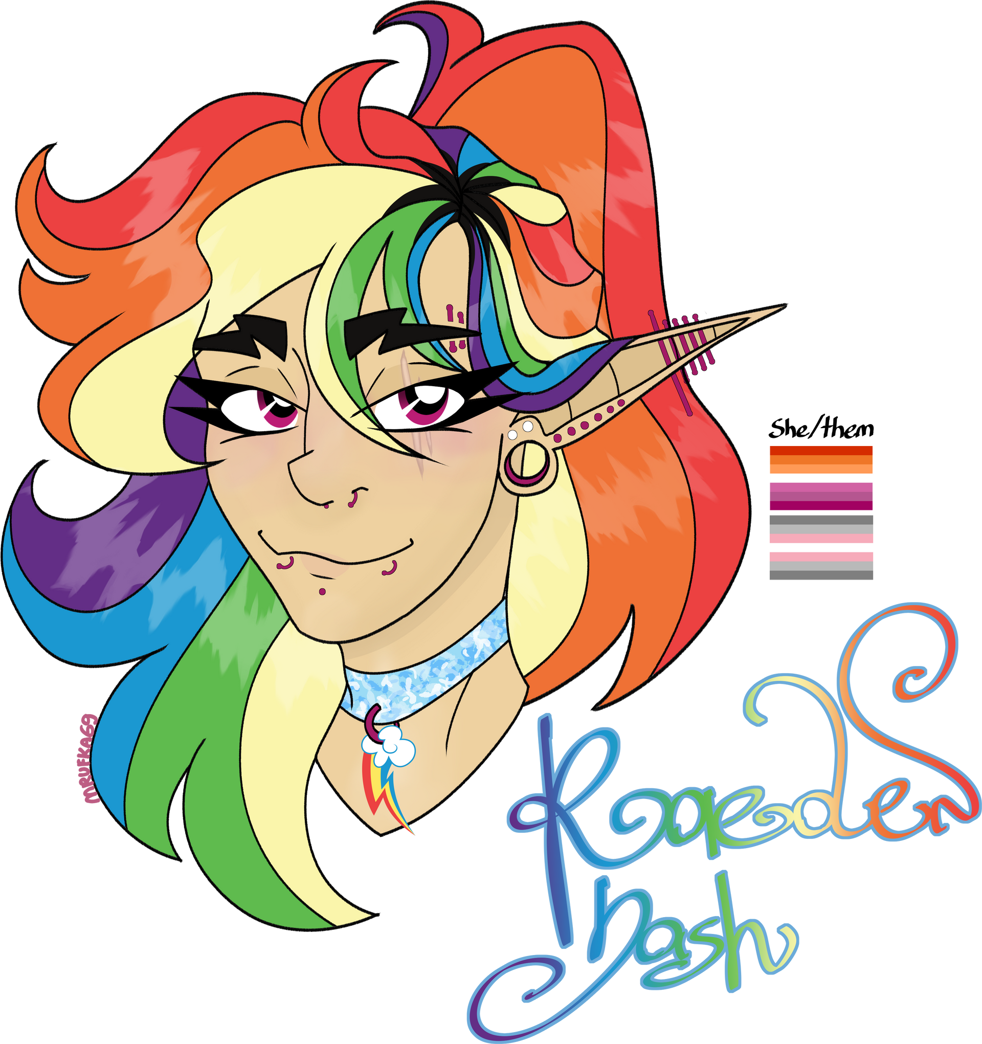 Raeden Dash Rainbow Dash Human Version By Mrufka69 On Deviantart
