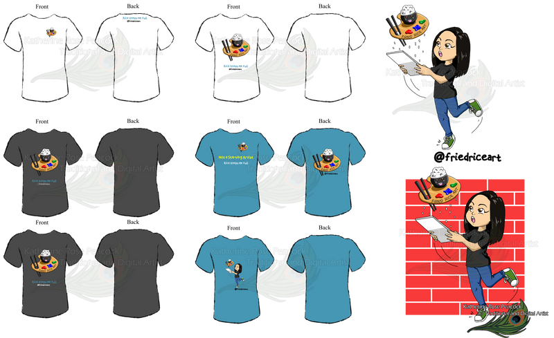 Fried Rice Art Tshirt Designs By Katherinerosepeacock On Deviantart