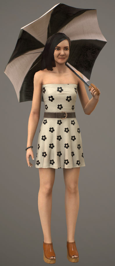 Asian Girl Game Model By Altbear On Deviantart