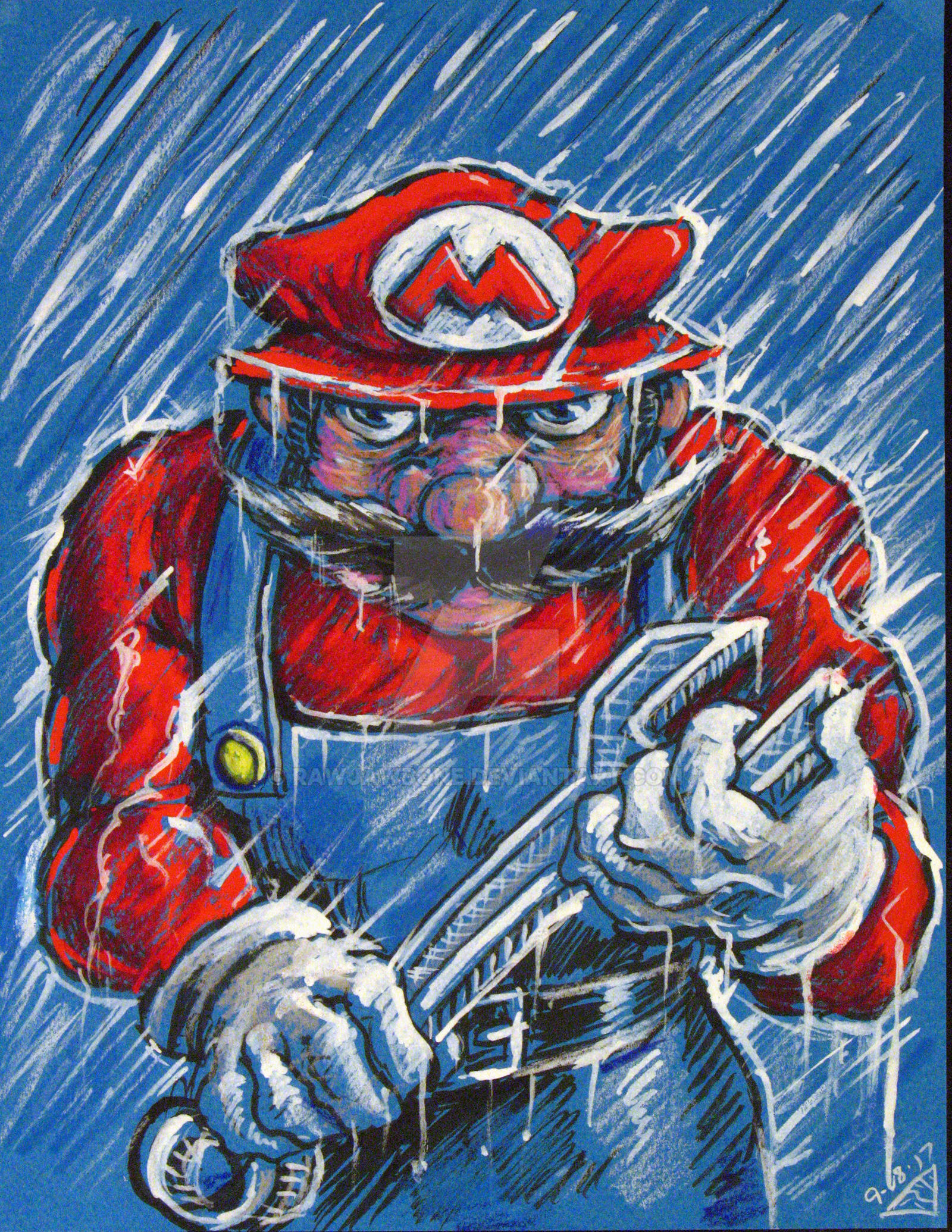 Mario Hardcore By Rawjawbone On Deviantart