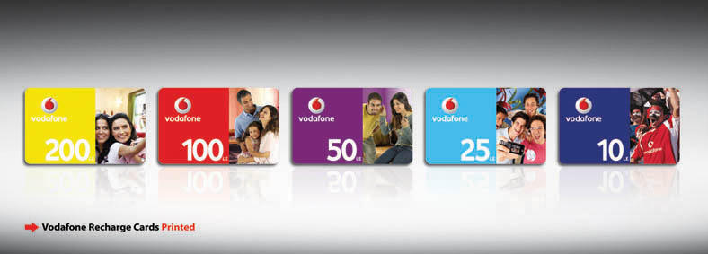 Vodafone Recharge cards Print by Nooooooona7 on DeviantArt