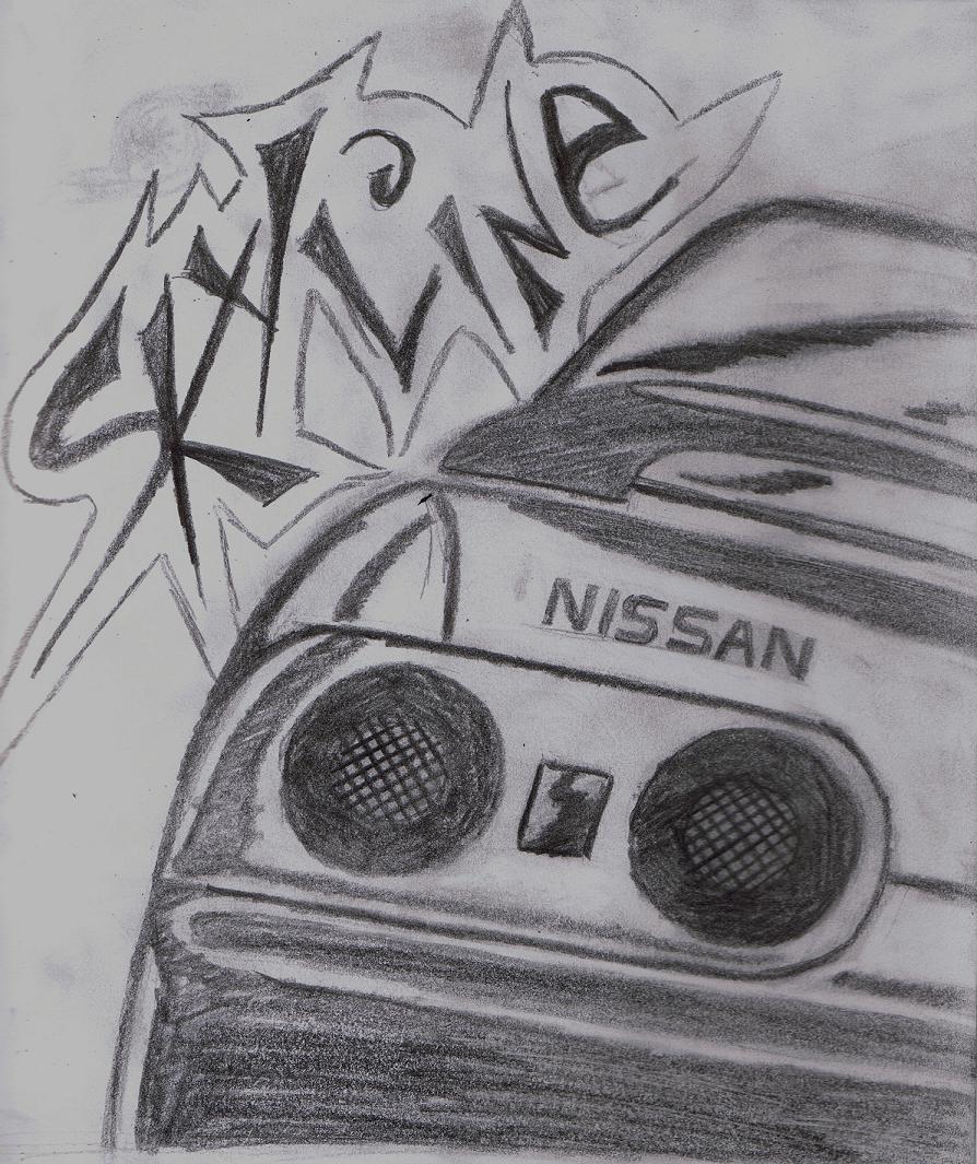 nissan skyline r32 design by shiftdrift on DeviantArt