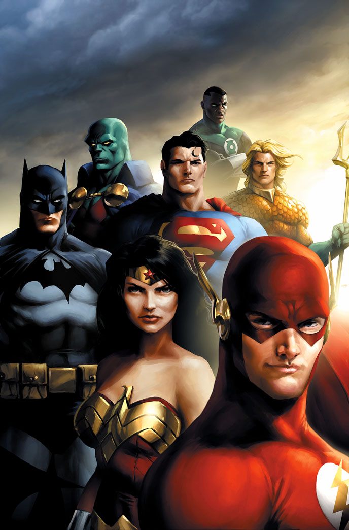 Justice League by JPRart on DeviantArt
