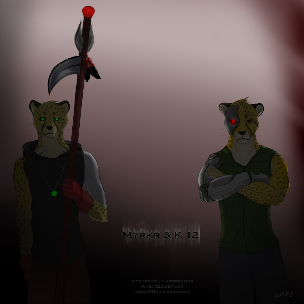 Myrkr and K-12 by 2078 on DeviantArt