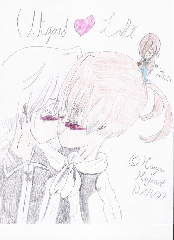 Utgard+Loki Kiss by Monx-XIV on DeviantArt