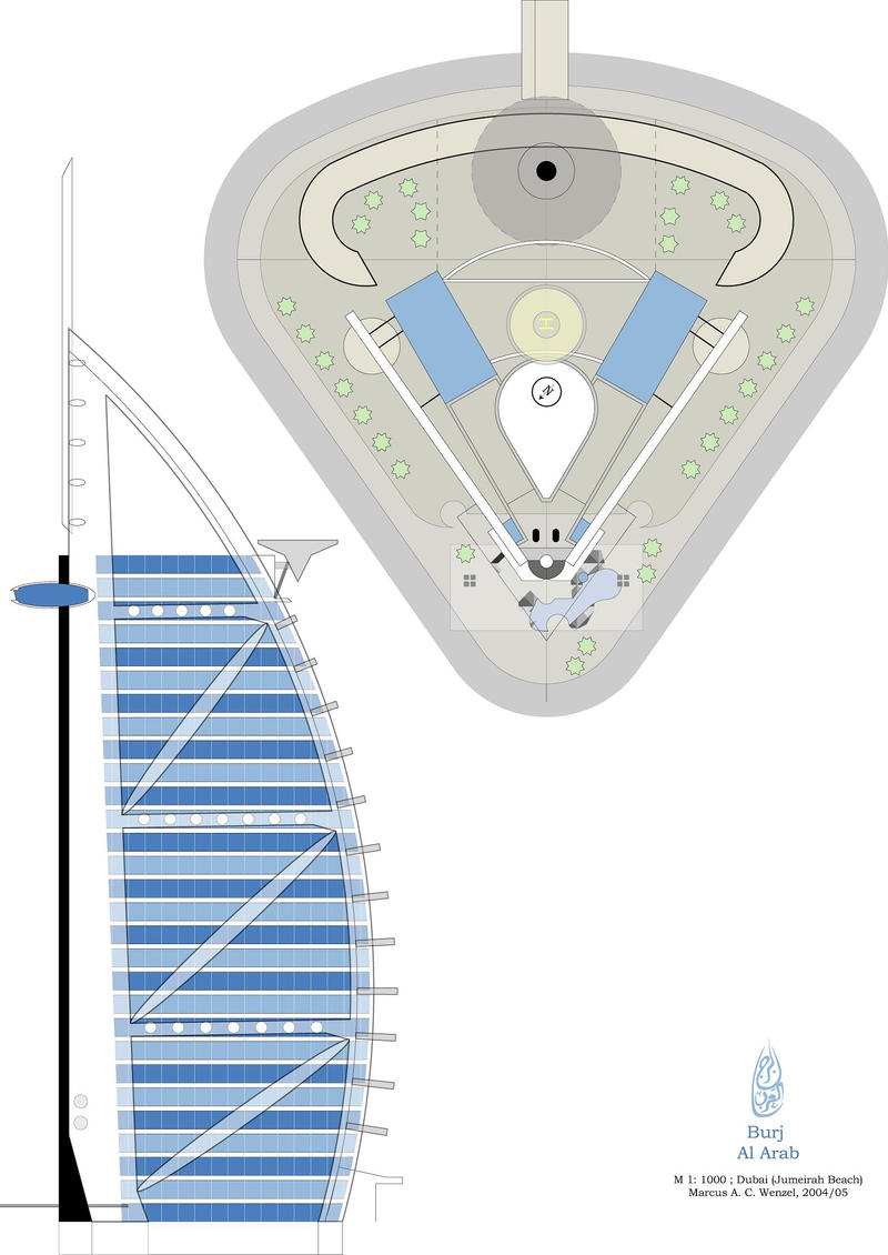 Burj Al Arab by macwen on DeviantArt