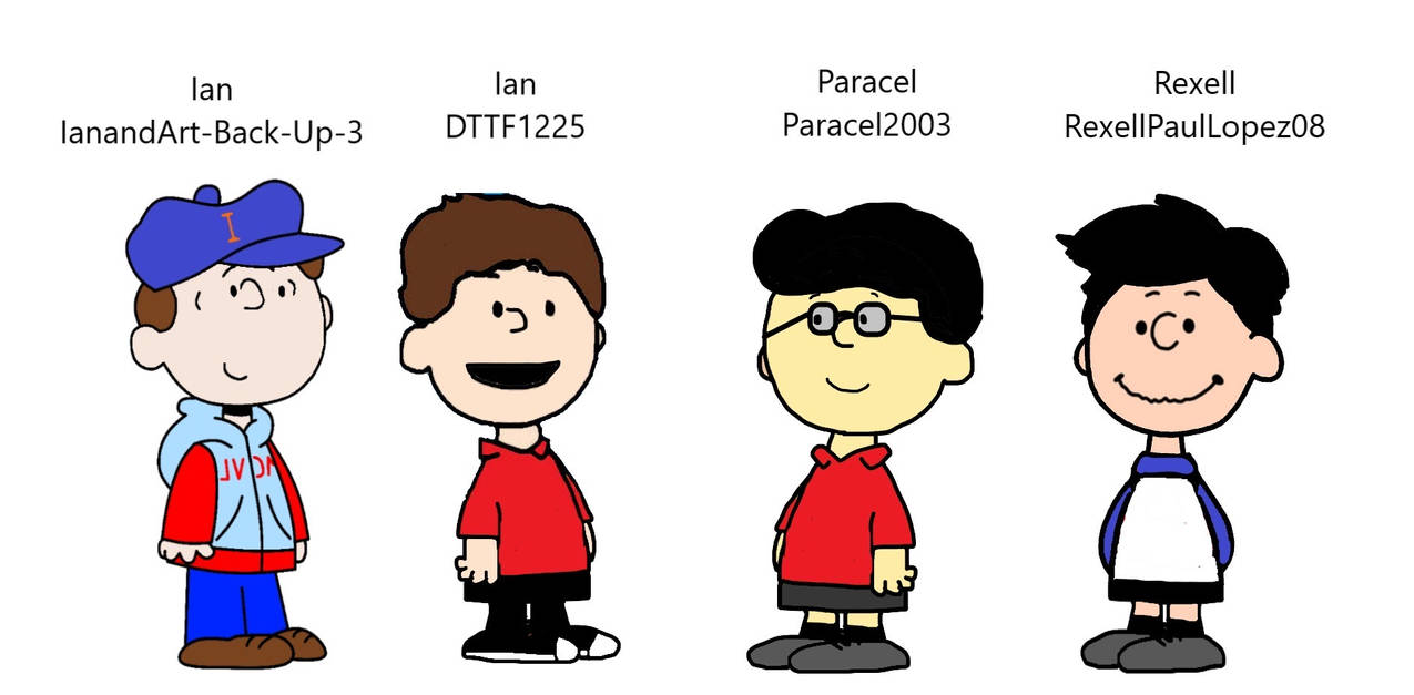 Paracel Meeting Some Other Peanuts Personas By Paracel2003 On Deviantart