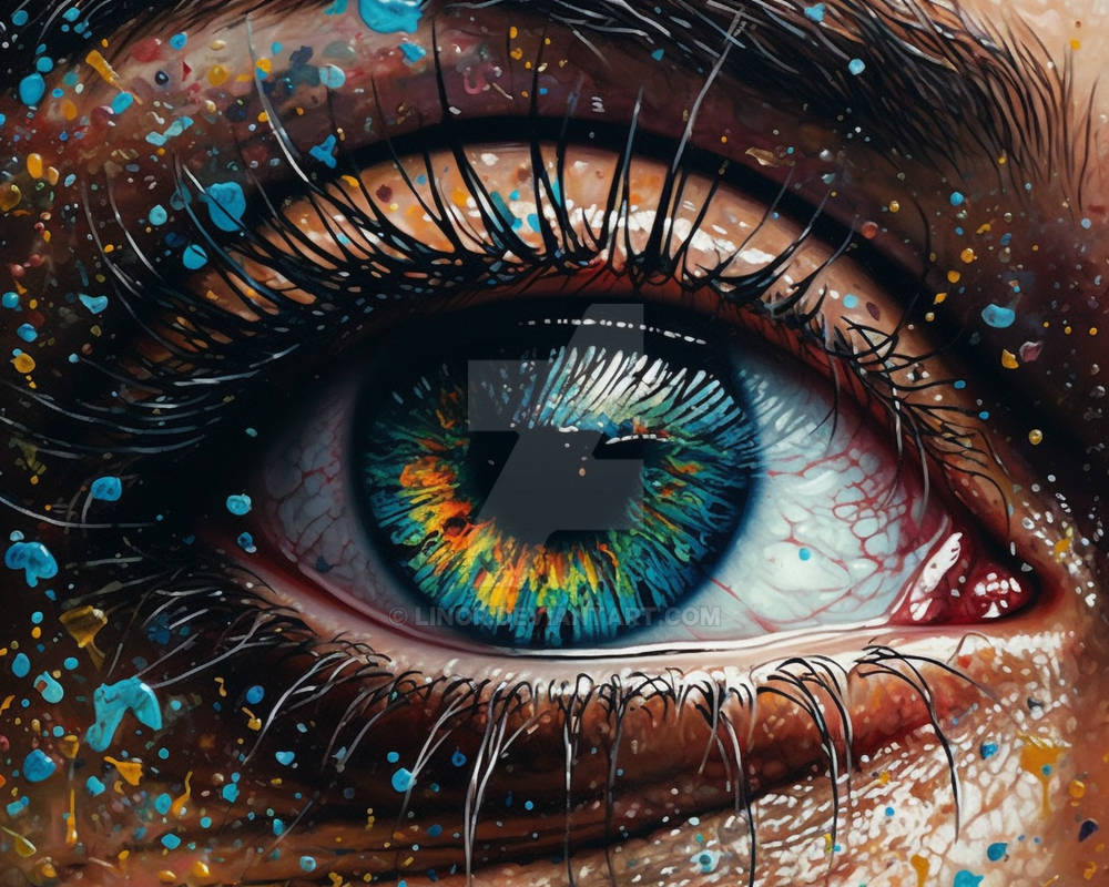 Eye Splatters By Linor On Deviantart
