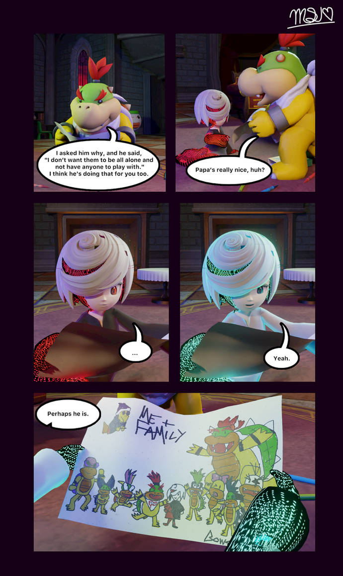 Bowser Jr And Sage Comic 4 By Mariennesonia On Deviantart