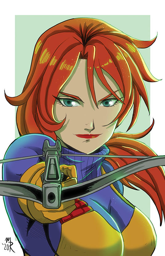 Scarlett Gi Joe By Mr Sketche5 On Deviantart