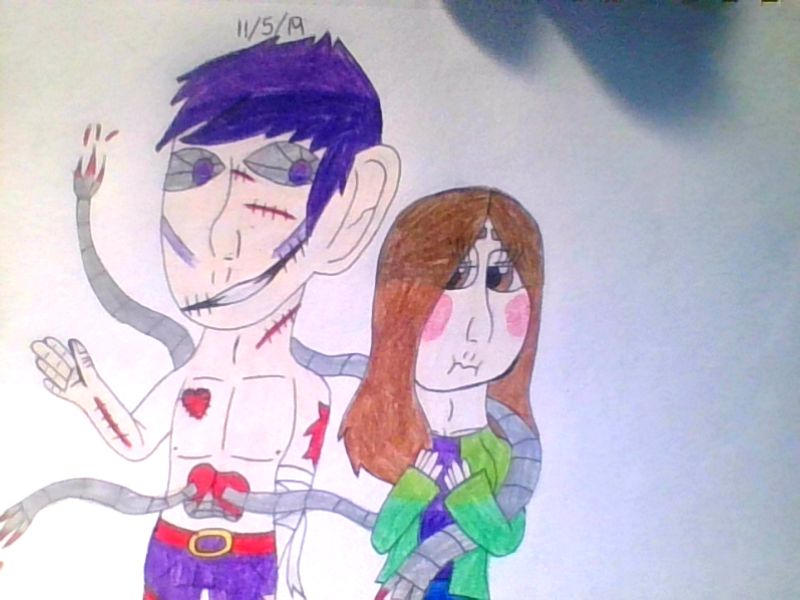 Michael Afton X Charlie Charlotte By Wolfydrawsthings On Deviantart