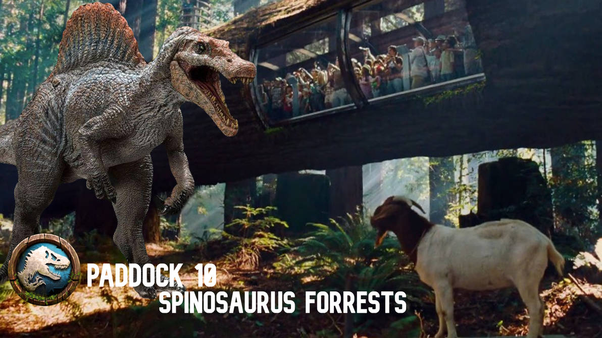 Jurassic World Paddock 10 Spinosaurus Forrests By Kongzilla978 On jurassic-world-paddock-10-spinosaurus-forrests-by-kongzilla978-on