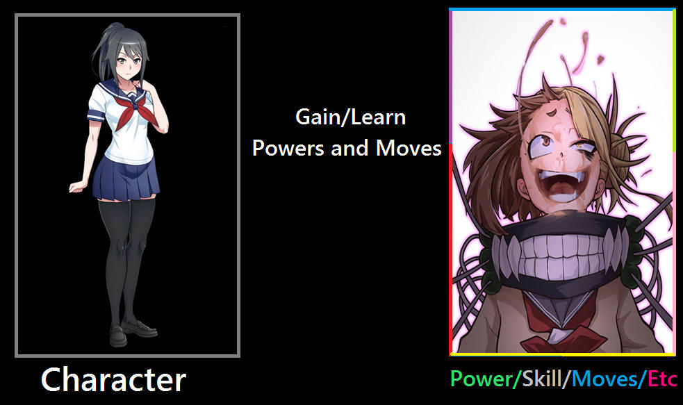 What If Ayano Aishi Gained Himiko Togas Quirk By Kusuri Shibata On Deviantart