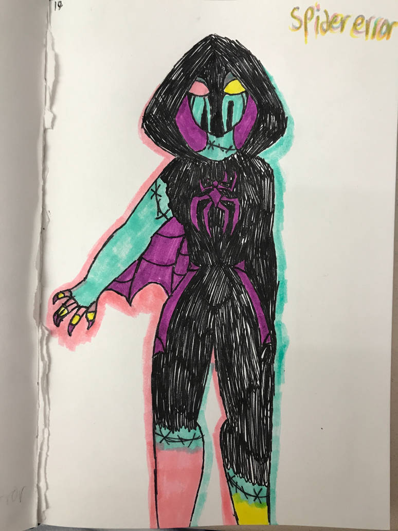 Spider Error By Basicallyademon On Deviantart