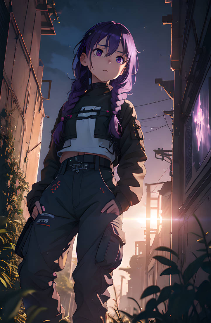 Techwear Animegirl By Darkpikachuu On Deviantart