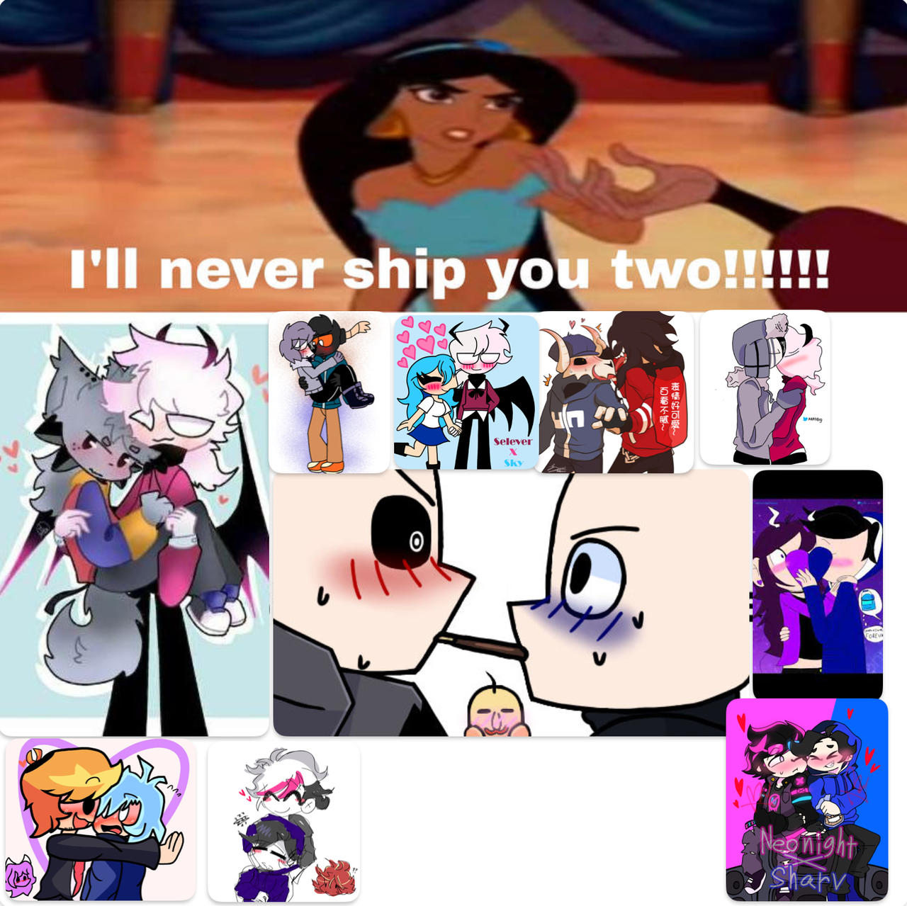 Jasmine Refuses To Ship Fnf Characters By Otherfriendsuwu On Deviantart