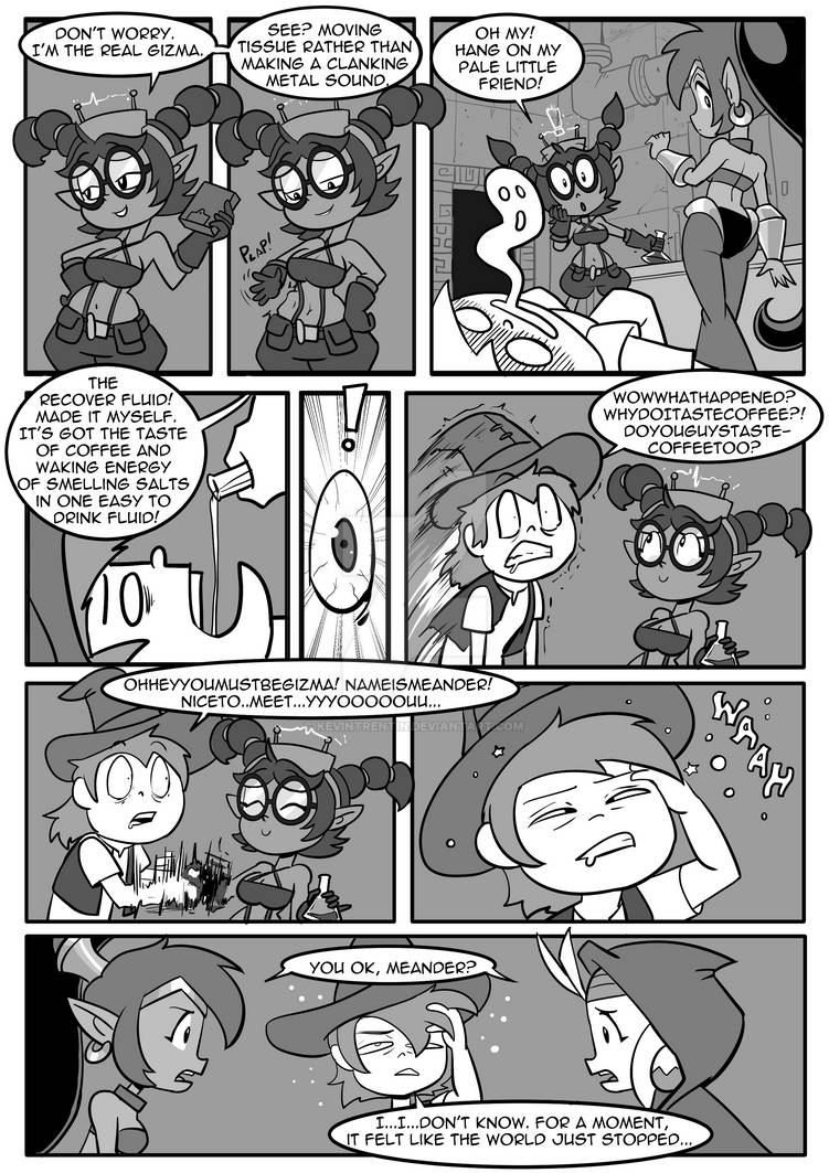 Oc Shantae Comic 4 Commission By Kevintrentin On Deviantart