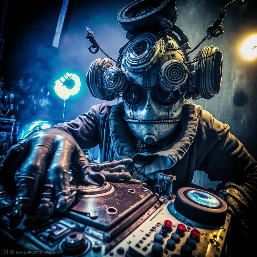 Cyberpunk Dj By Prettypuke On Deviantart