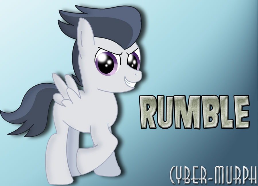Rumble On Mlp Unappreciated Deviantart