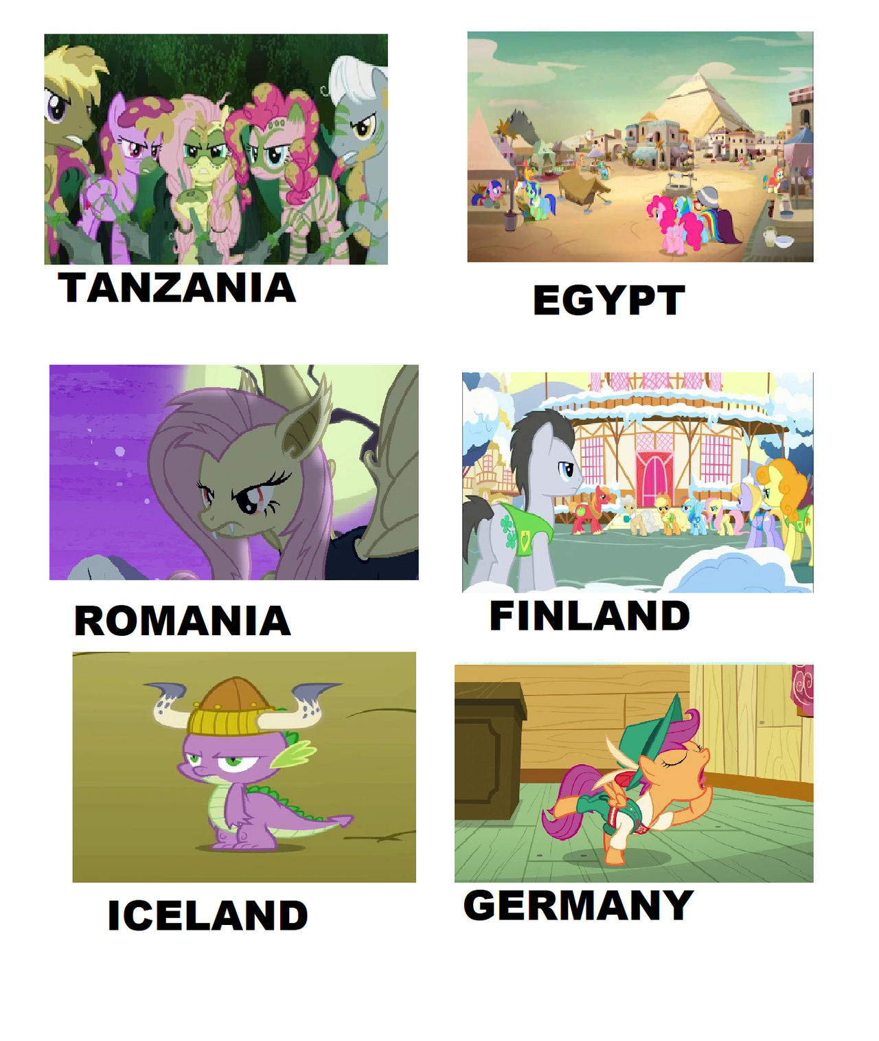 Countries Portrayed by My Little Pony. by brandonale on DeviantArt Countries Portrayed by My Little Pony. by brandonale on DeviantArt