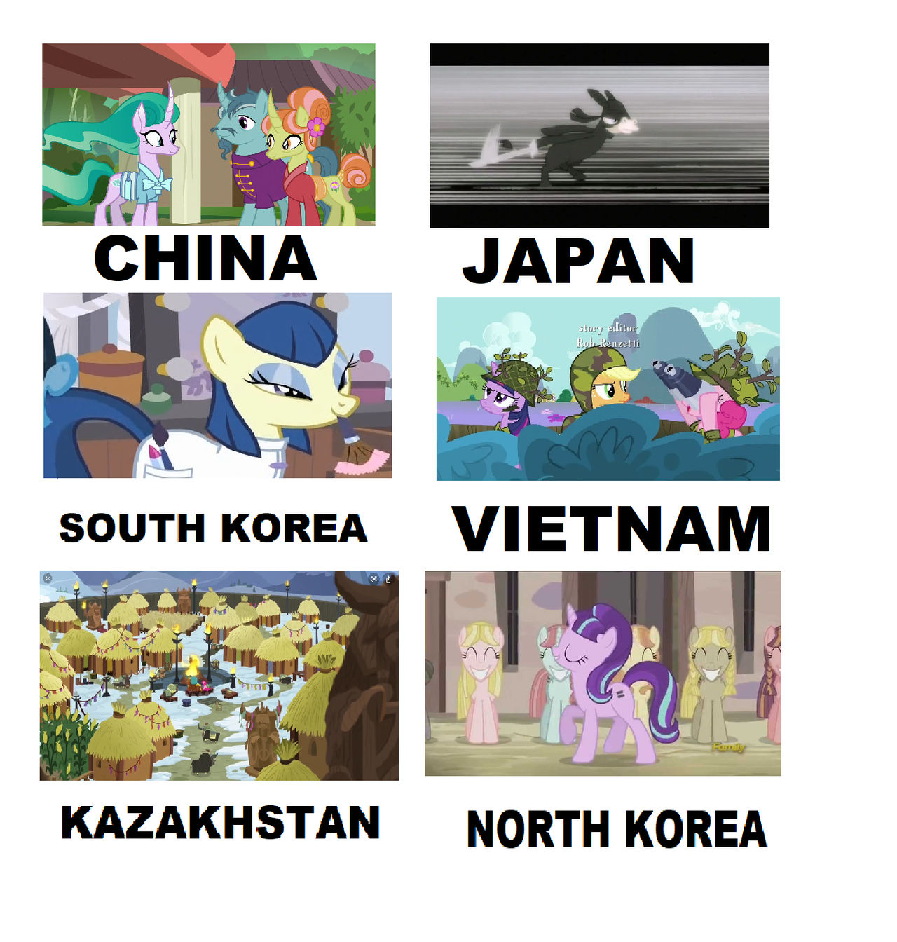 Asian Countries Portrayed by My Little Pony. by brandonale on DeviantArt Asian Countries Portrayed by My Little Pony. by brandonale on DeviantArt