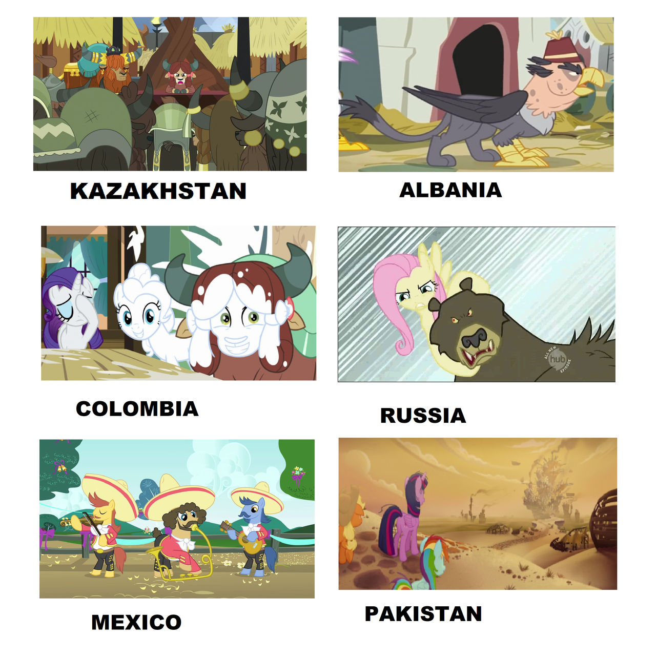 Countries Portrayed by My Little Pony 9.5 by brandonale on DeviantArt Countries Portrayed by My Little Pony 9.5 by brandonale on DeviantArt