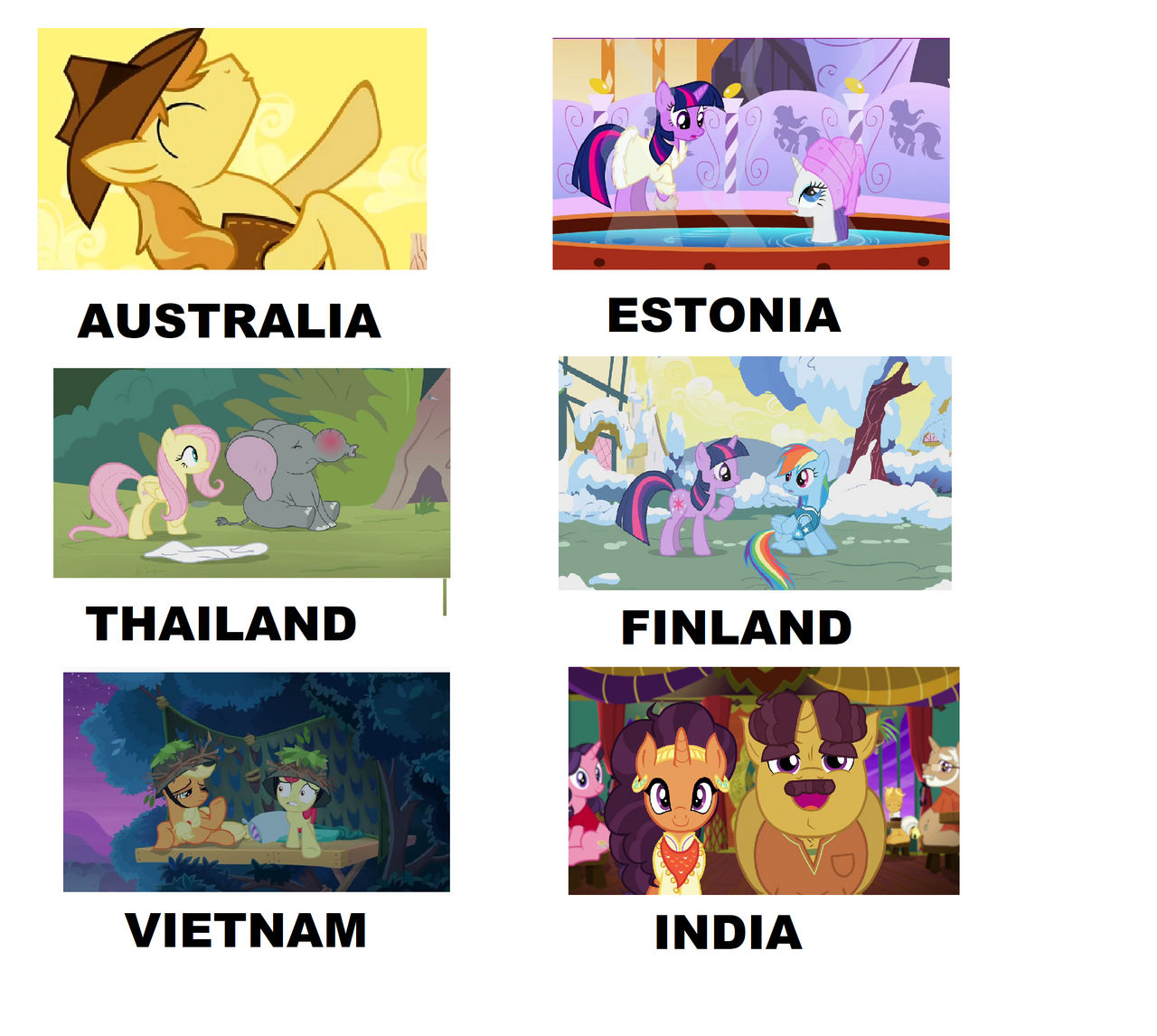 Countries Portrayed by My Little Pony 14. by brandonale on DeviantArt Countries Portrayed by My Little Pony 14. by brandonale on DeviantArt