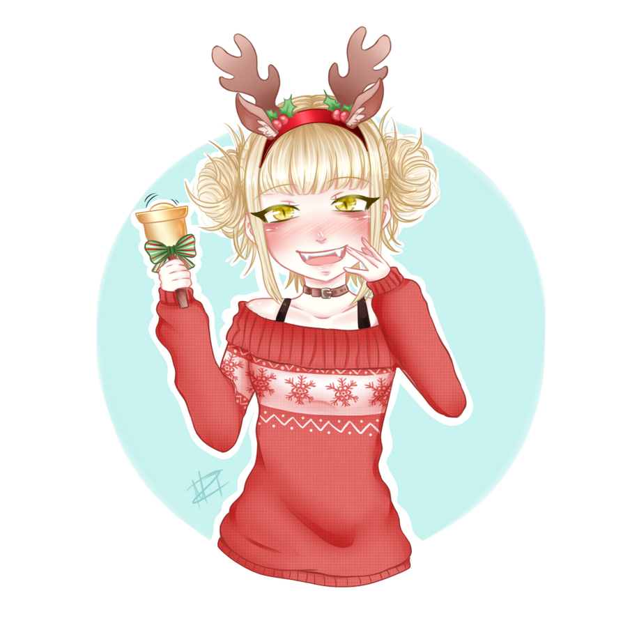 Himiko Toga Christmas Fanart By Melapanda242 On Deviantart