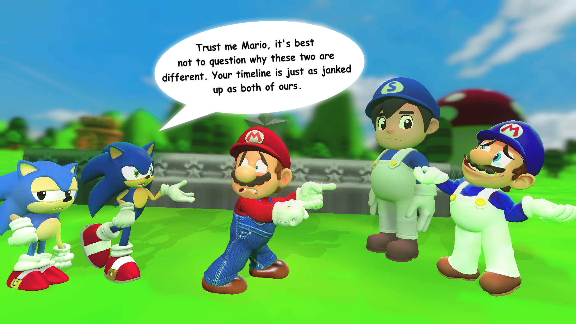 Classic and Modern SMG4 by Toad900 on DeviantArt Classic and Modern SMG4 by Toad900 on DeviantArt