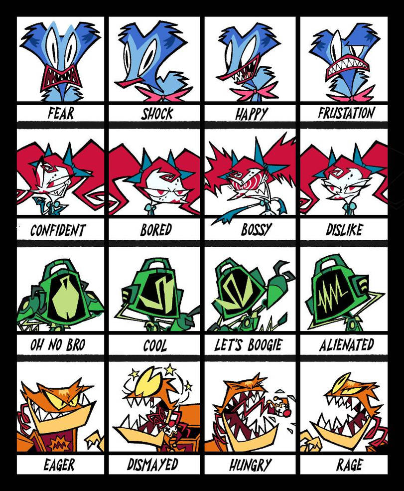 Poppy Playtime Characters Emotions By Drawtrax On Deviantart