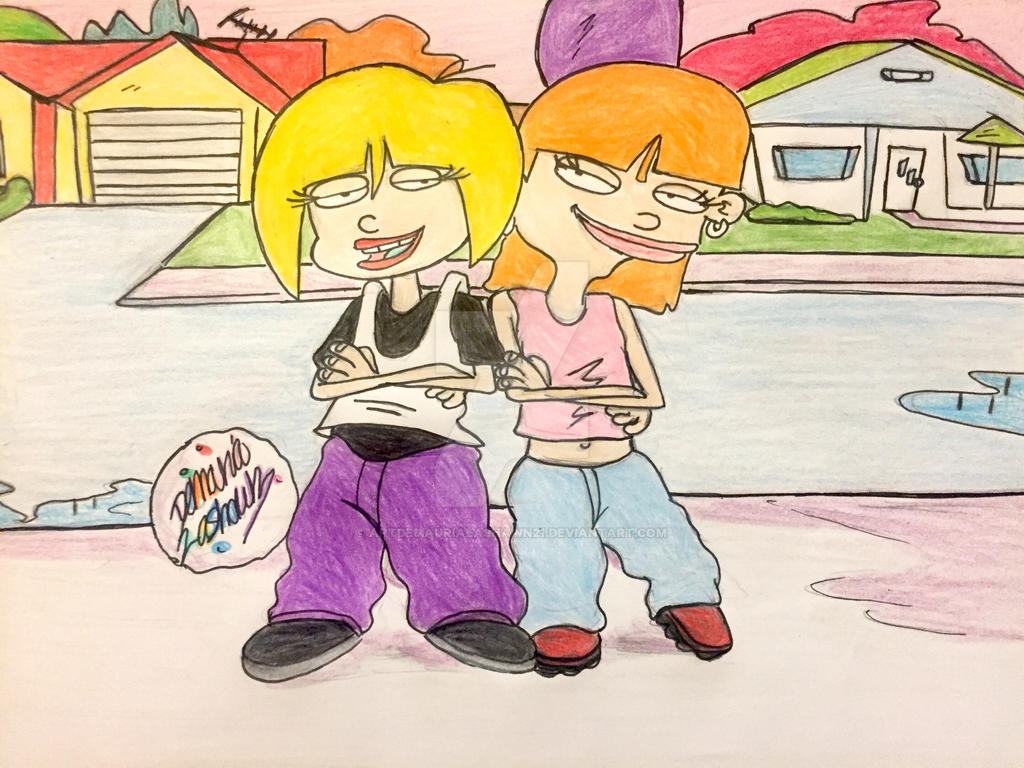 Ed Edd N Eddy Nazz And Sarah Girl Power By Artdemaurialashawn21 On