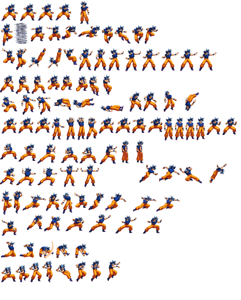 Goku Tui Extreme Butoden Sheet By 8hig On Deviantart