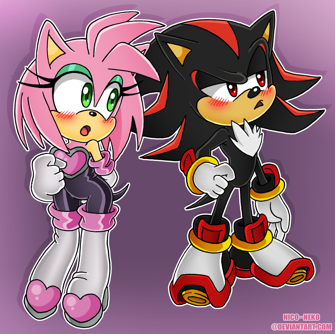 Amy Rouge You Saved Me By Nico Neko On Deviantart