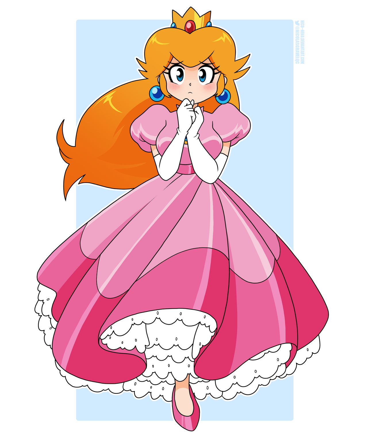 Princess Peach by Nico--Neko on DeviantArt Princess Peach by Nico--Neko on DeviantArt