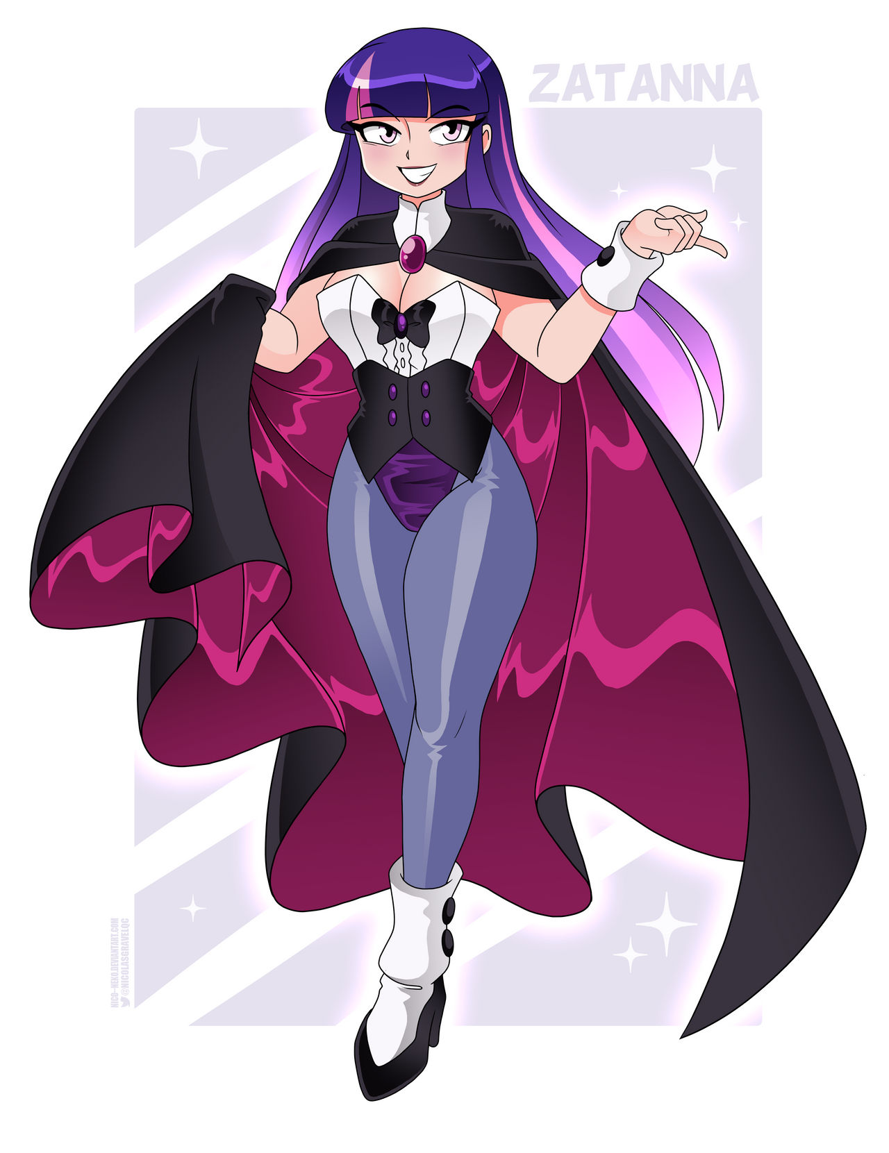 Zatanna Mistress Of Magic By Nico Neko On Deviantart