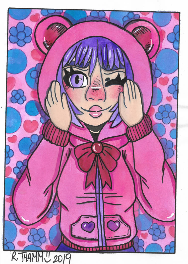 Huevember Day 12 Kawaii Sumire By Casualneonglitter On Deviantart