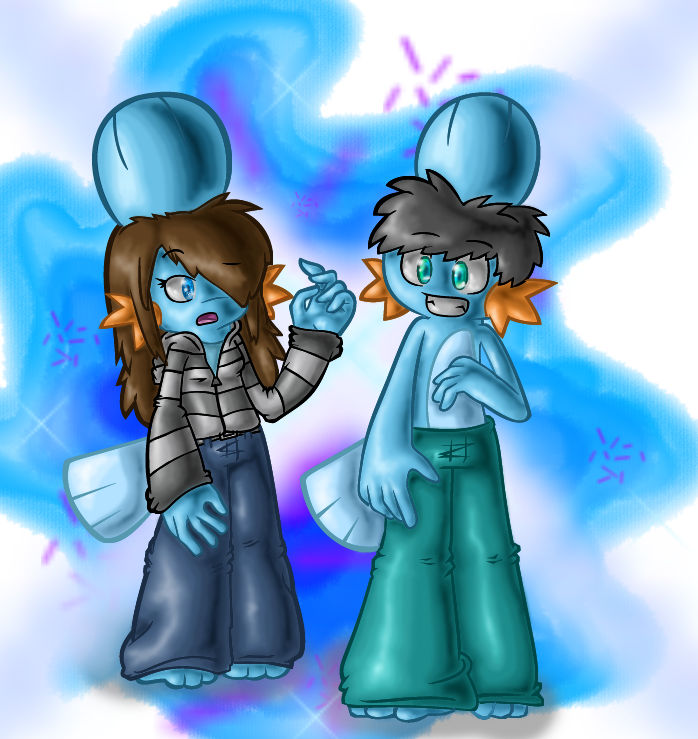 mudkip anthro's by Animatics on DeviantArt