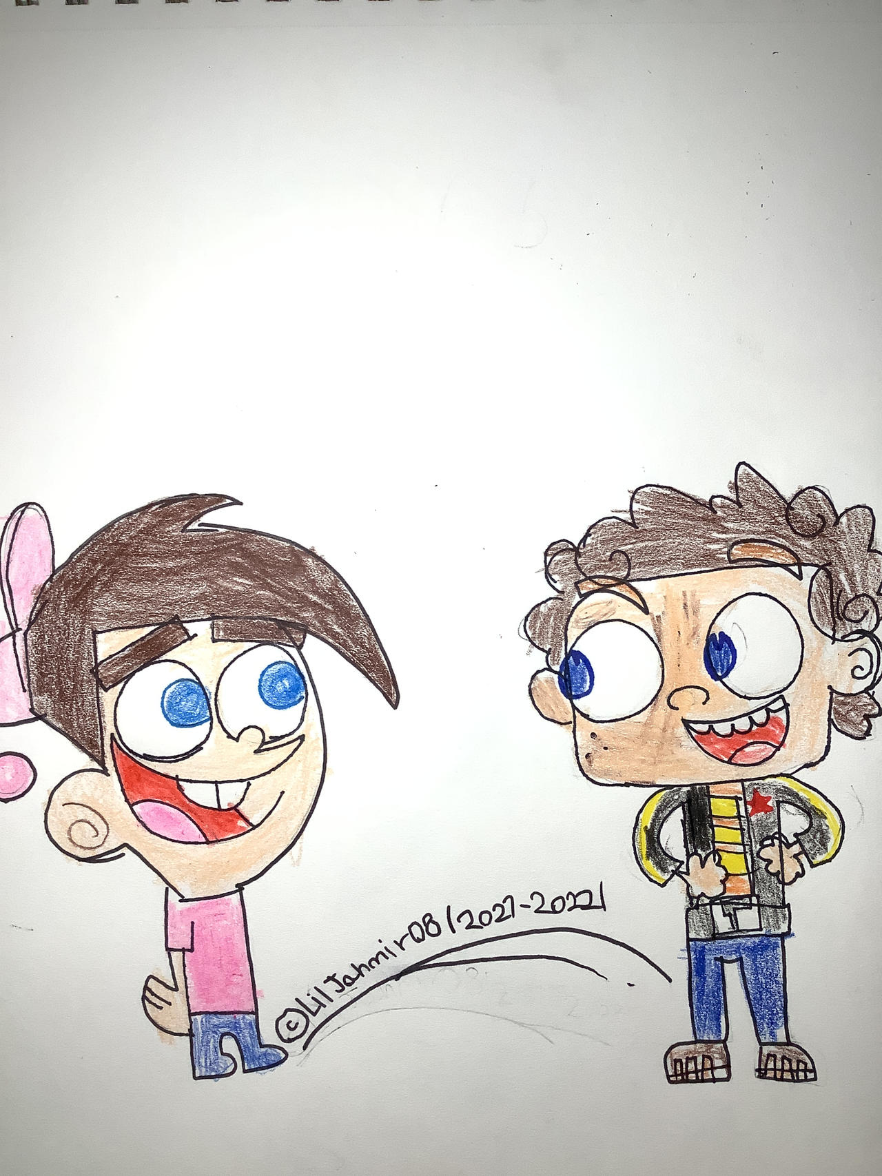 Timmy Turner Meets Manny Rivera By Liljahmir08 On Deviantart