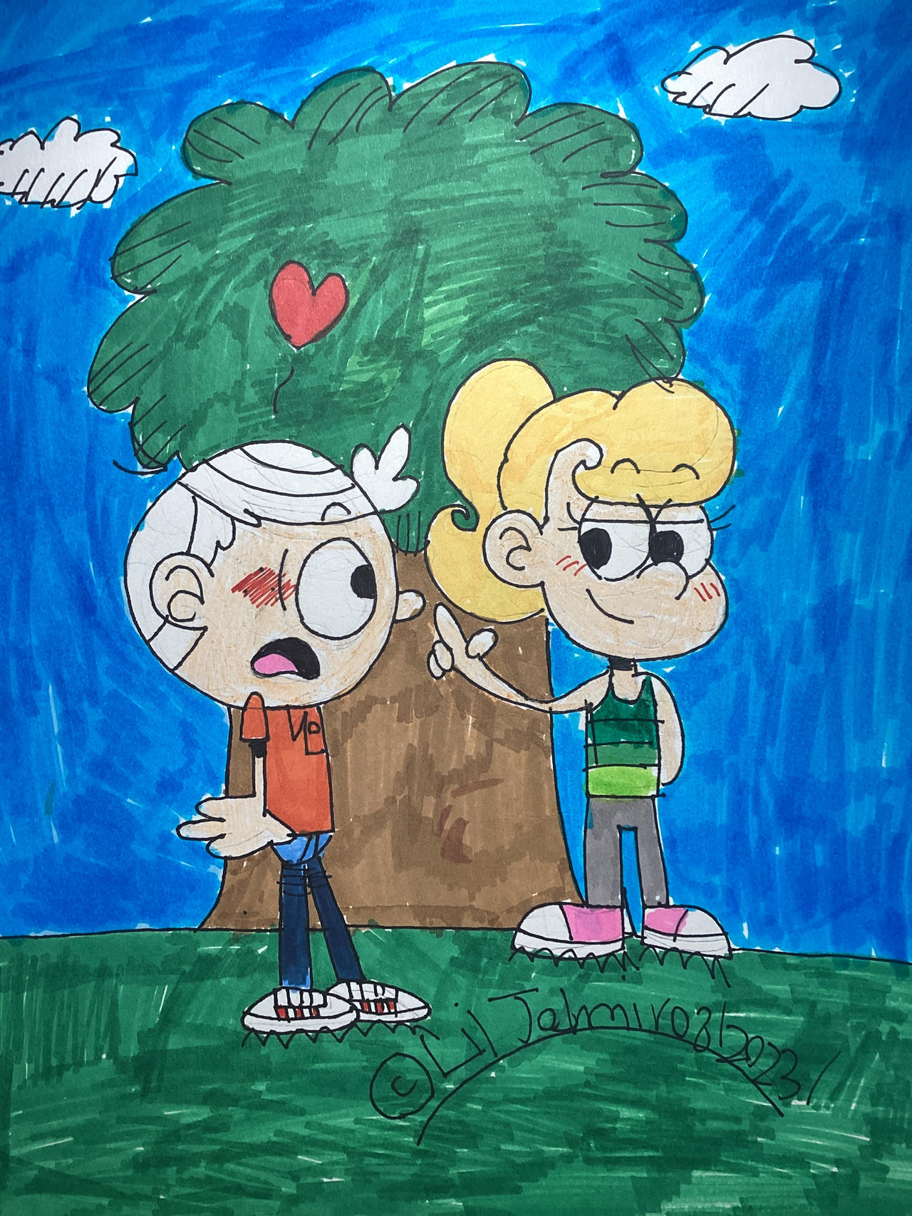 Lincoln Loud Meets Cindy Vortex By Liljahmir08 On Deviantart