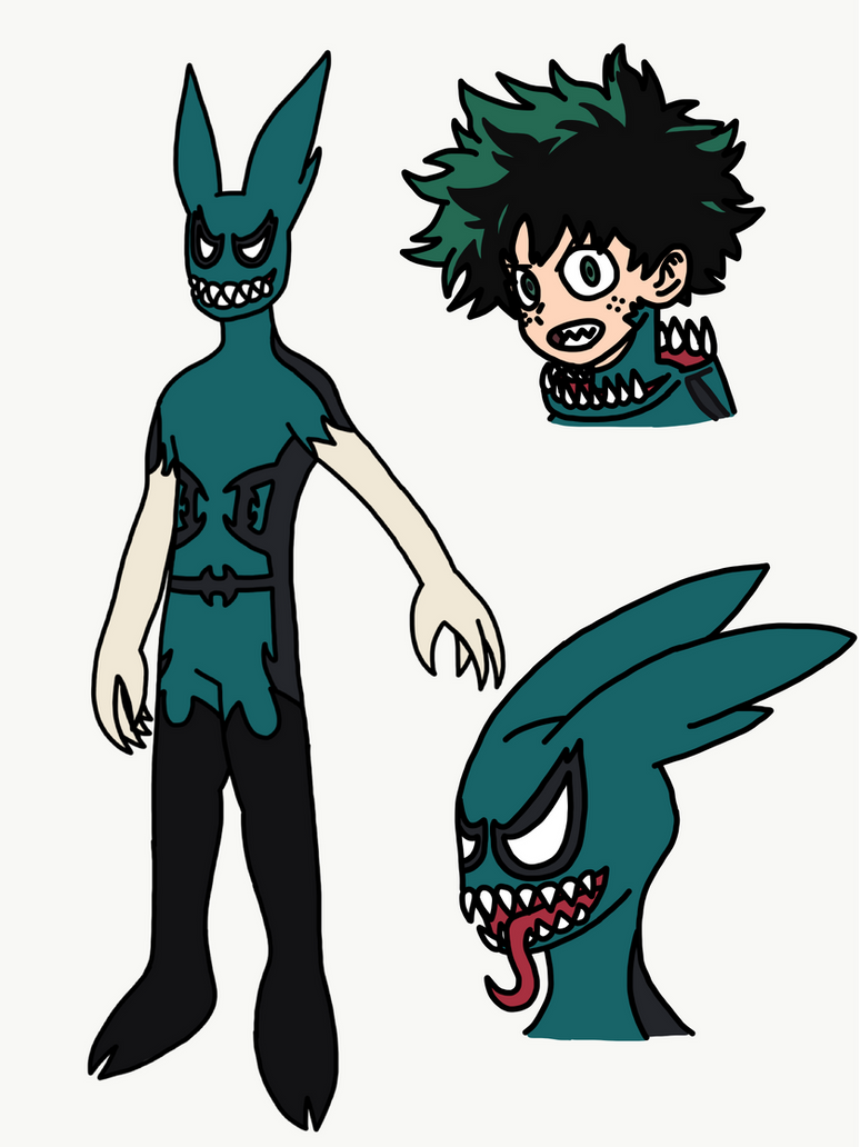 Venomized Deku By Kujarojotu On Deviantart