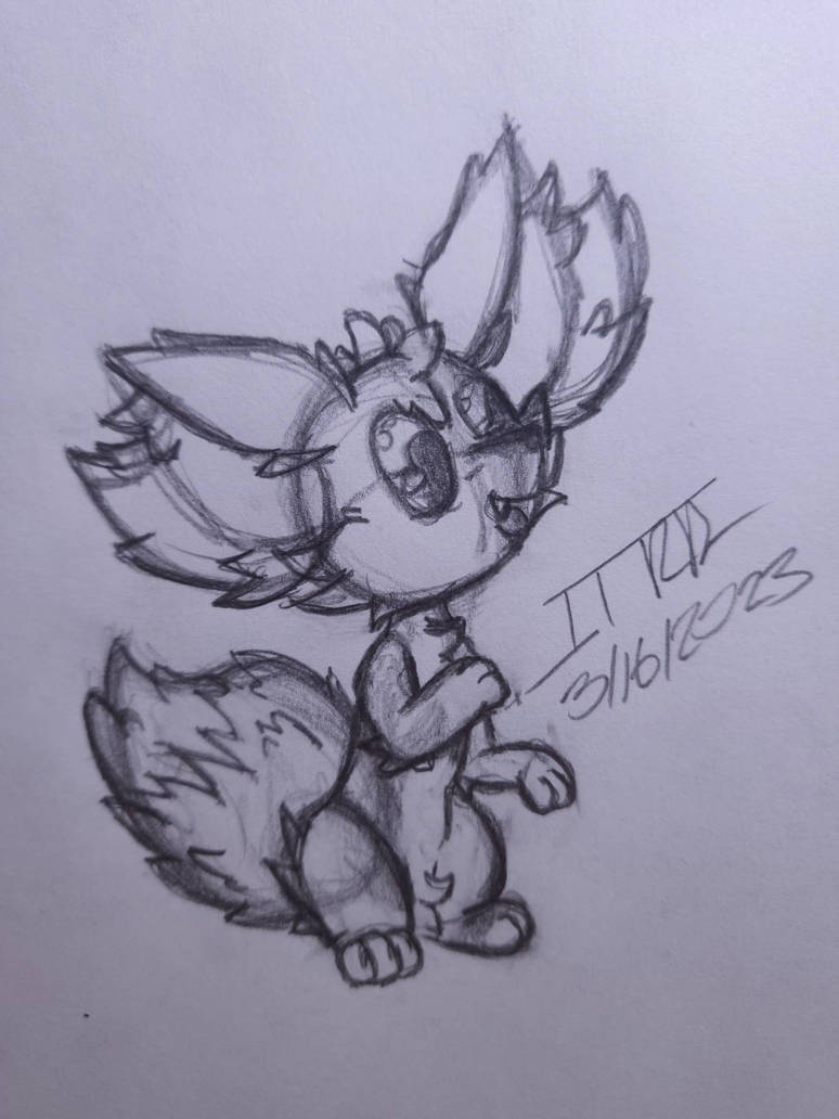 Happy Fennekin By Imatmekeeperraptor On Deviantart