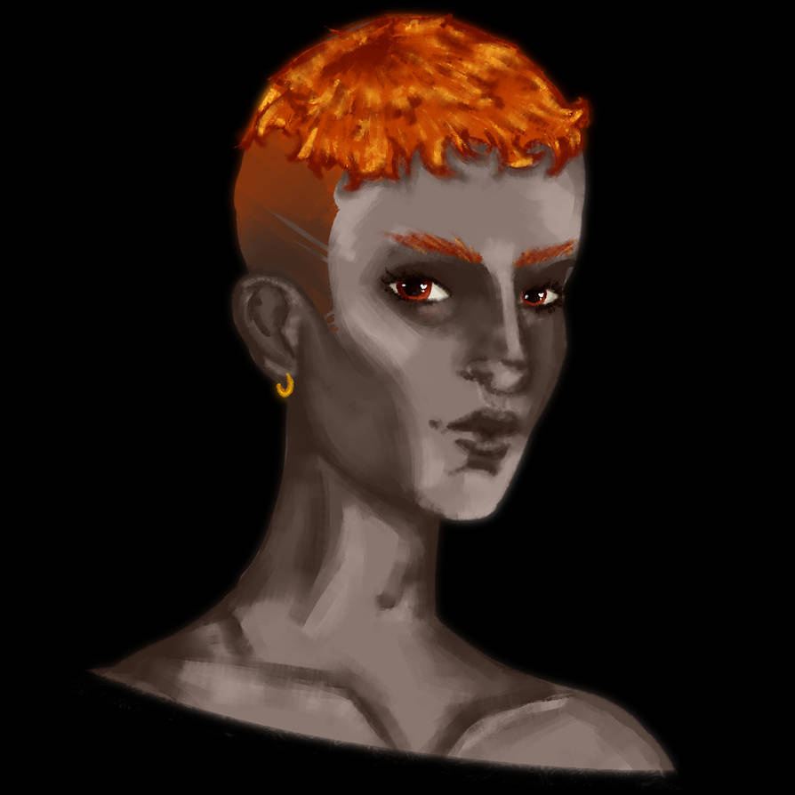 Fire Genasi By Vntonio On Deviantart