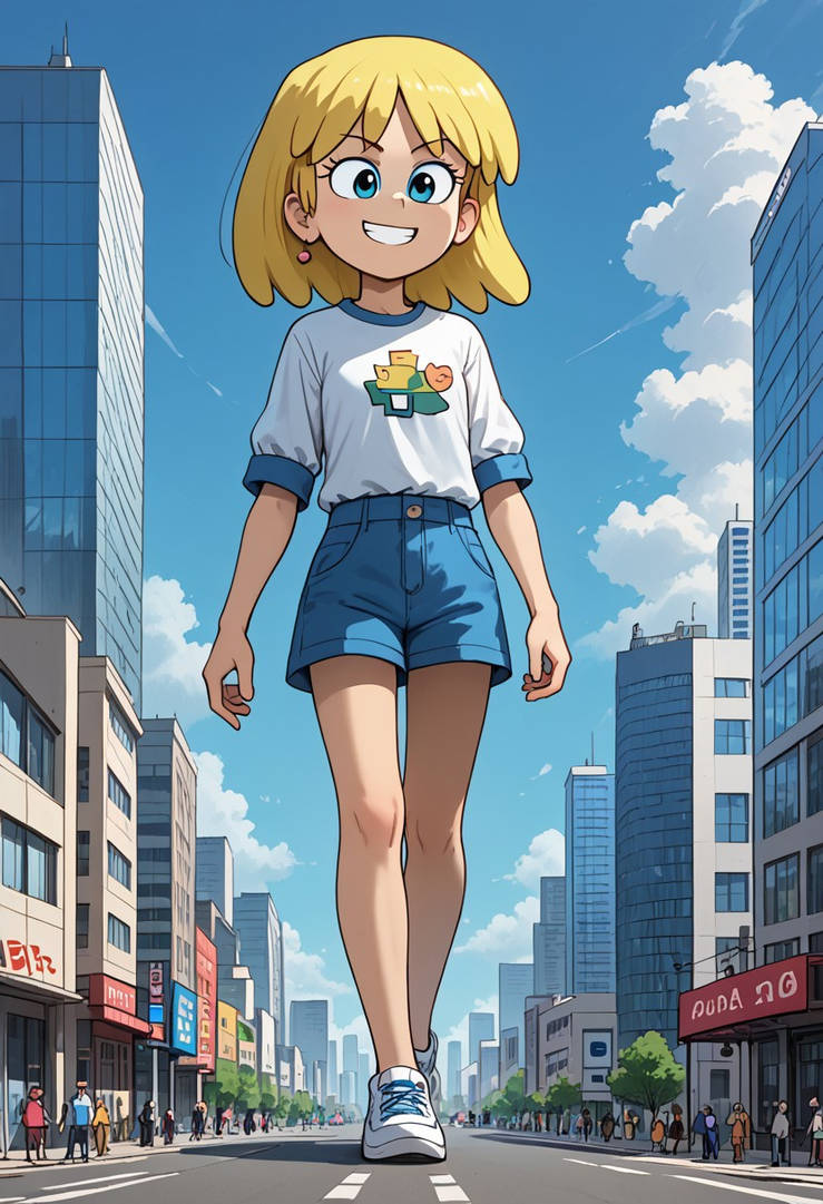 The Giant Lori Loud By Bobsmg41 On Deviantart