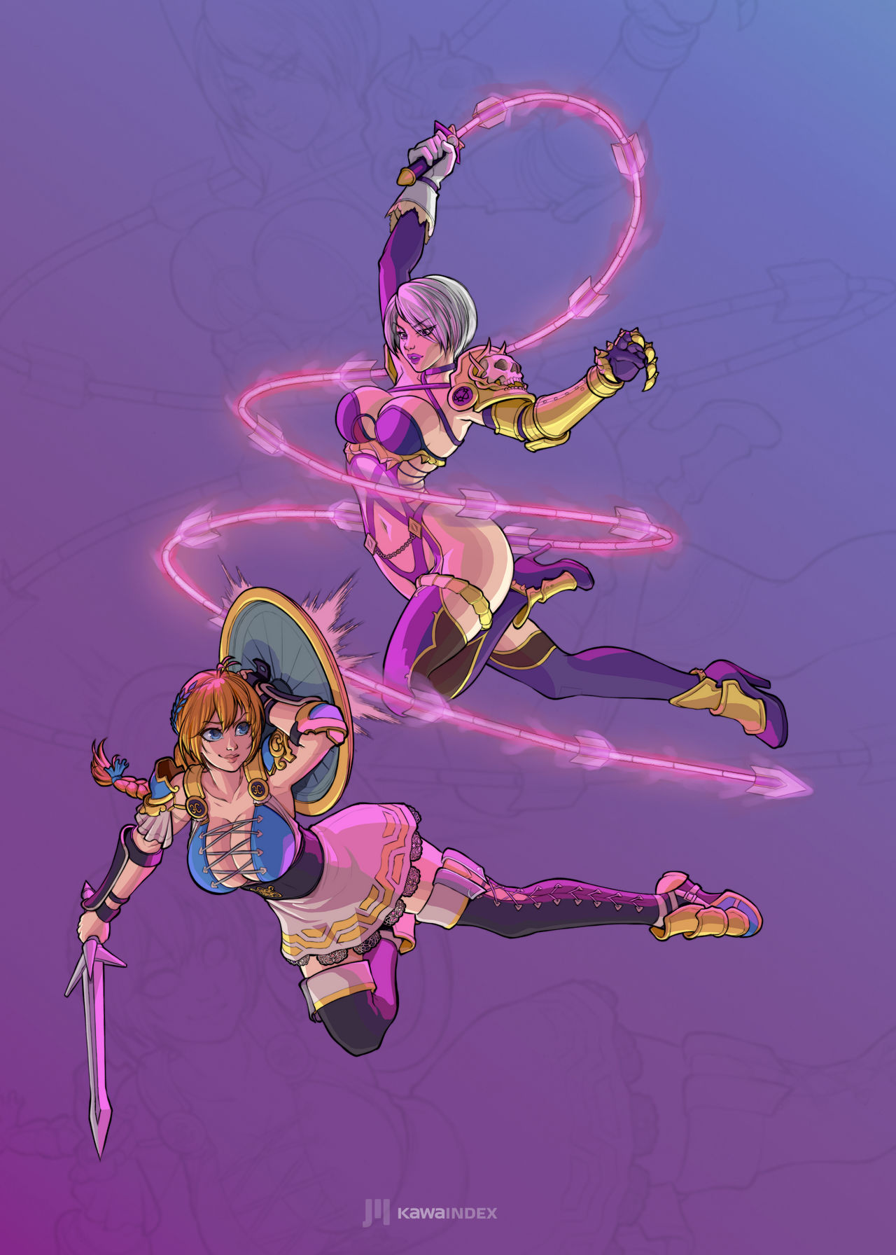 Sophitia Vs Ivy By Kawaindex On Deviantart
